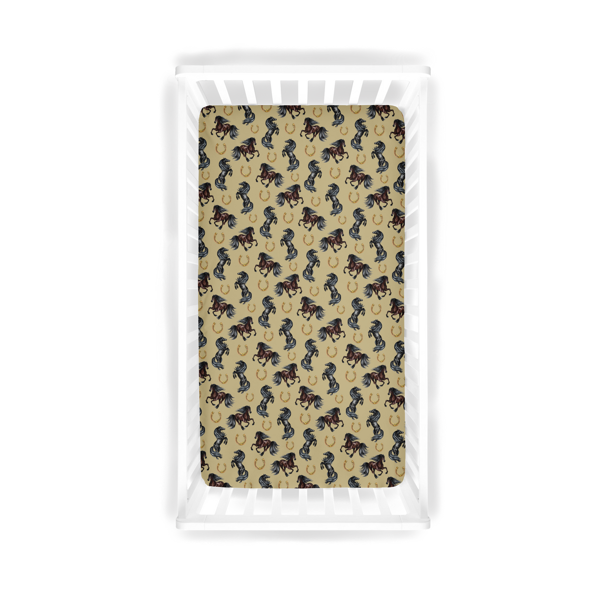 Pre order Run Wild crib sheet – Nev Clothing